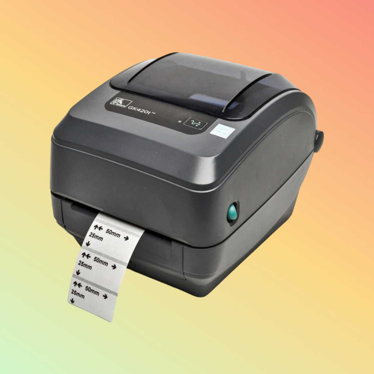 Zebra GK420T Ethernet Dispenser Printer | Reliable Label ...