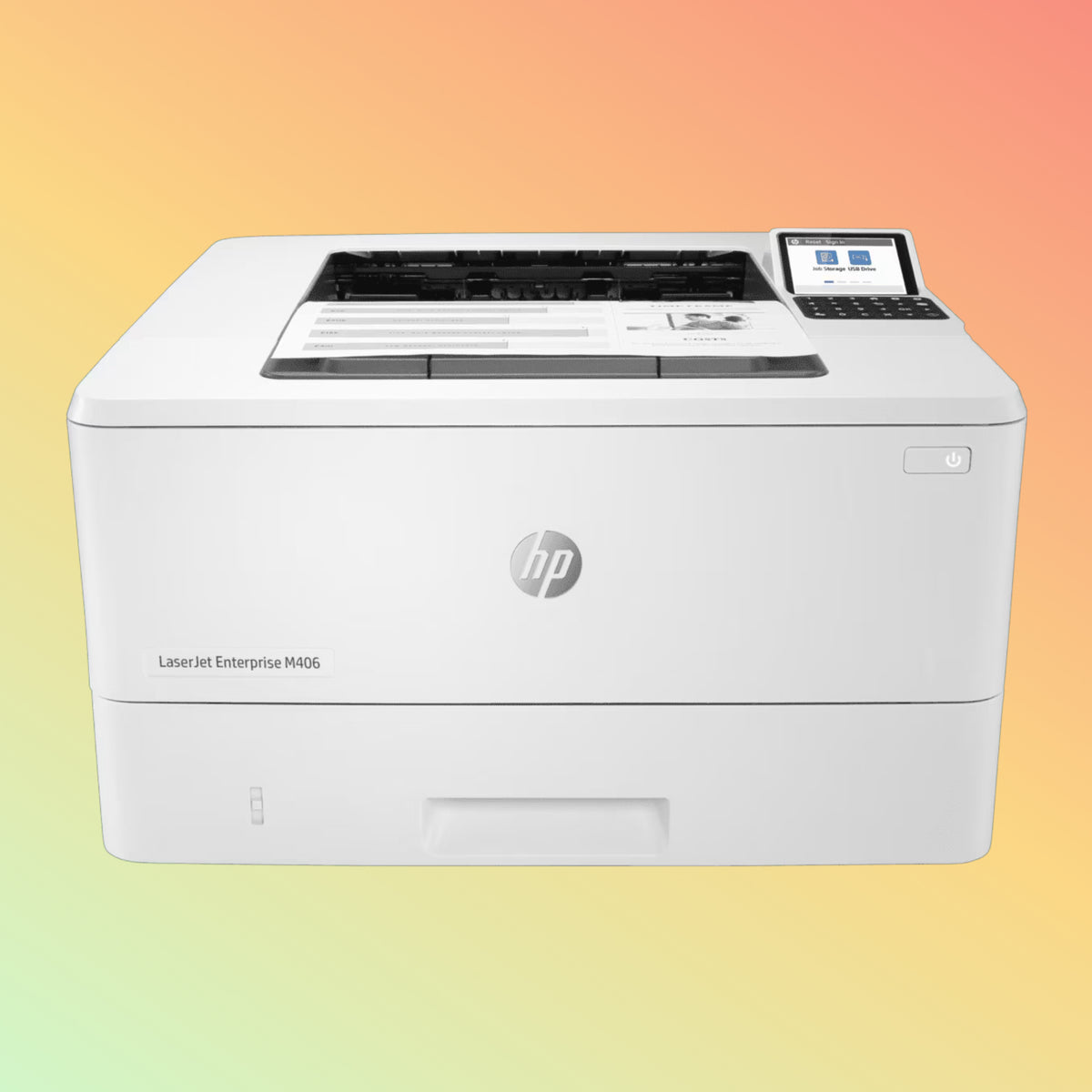 HP LaserJet Enterprise M406dn Monochrome Printer (3PZ15A)