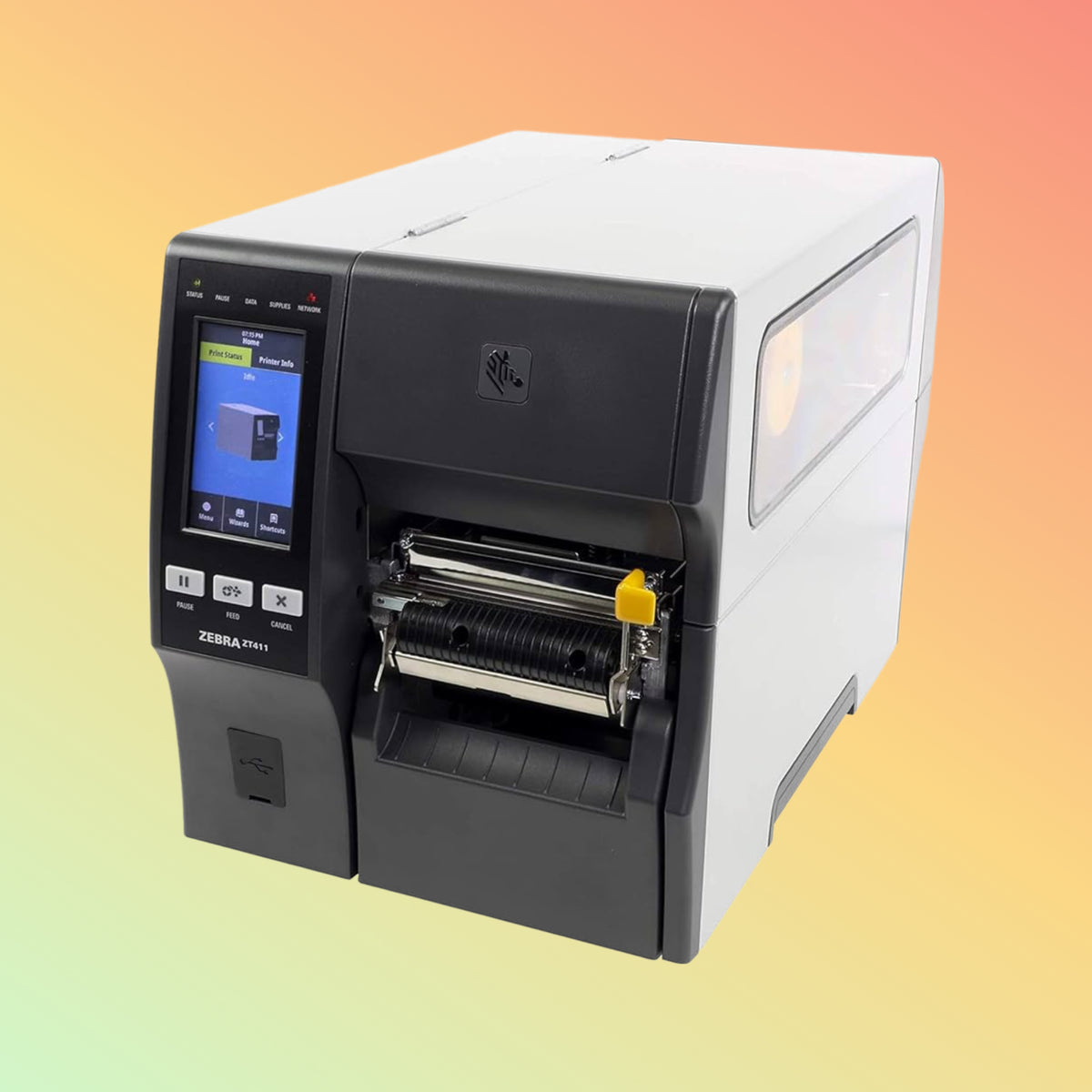 Zebra ZT411R RFID Barcode Label Printer | 203dpi, USB, Et...