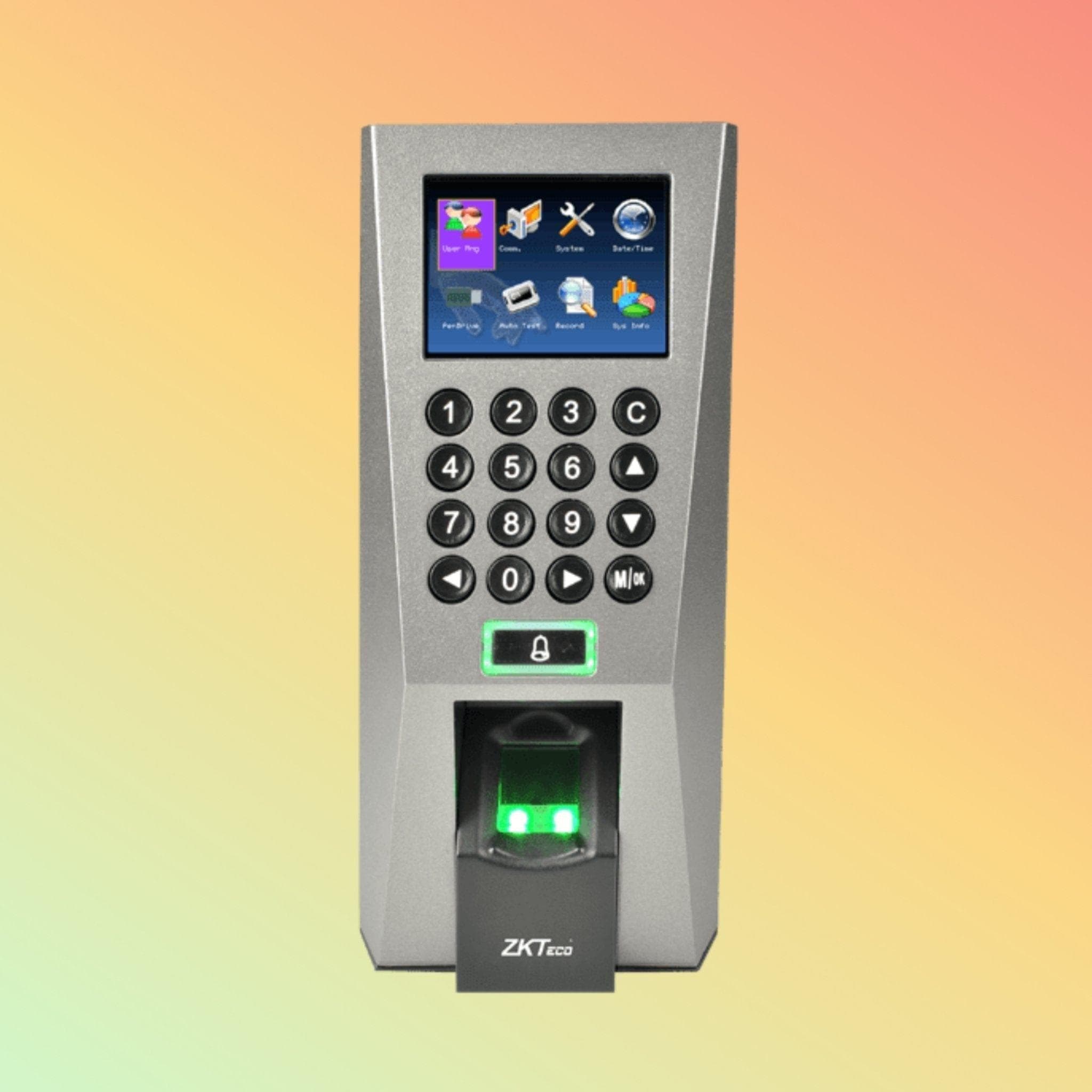 ZKT-F18 Biometric System - Secure Attendance Tracking
