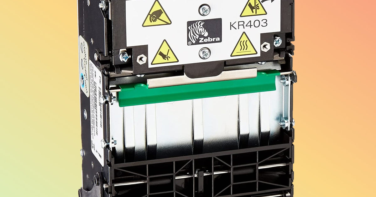 Zebra KR403 Kiosk Barcode Label Printer | High-Performance Printing ...