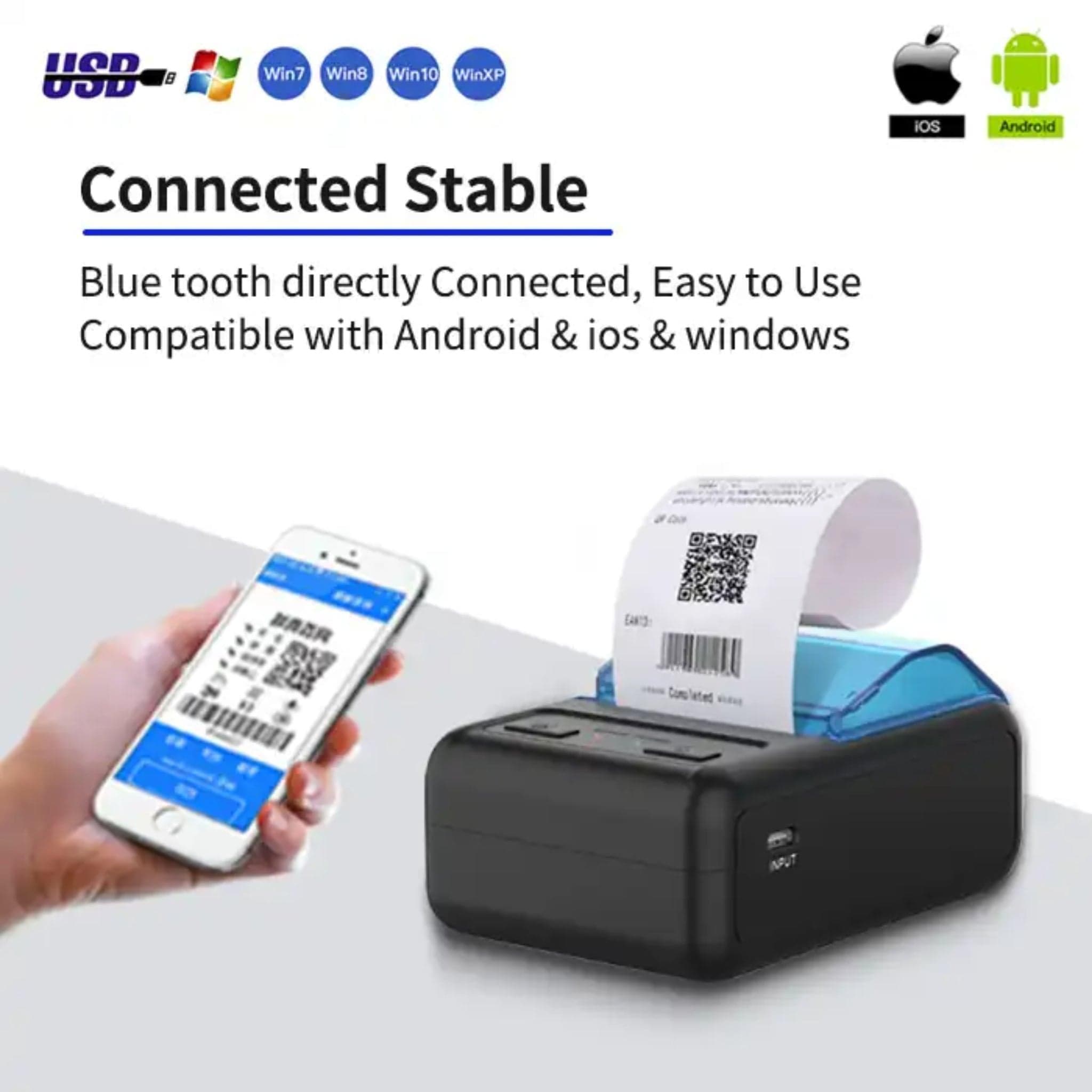 Enhance Mobility with POSTECH PT-R110 Bluetooth Receipt Printer | NEOTECH